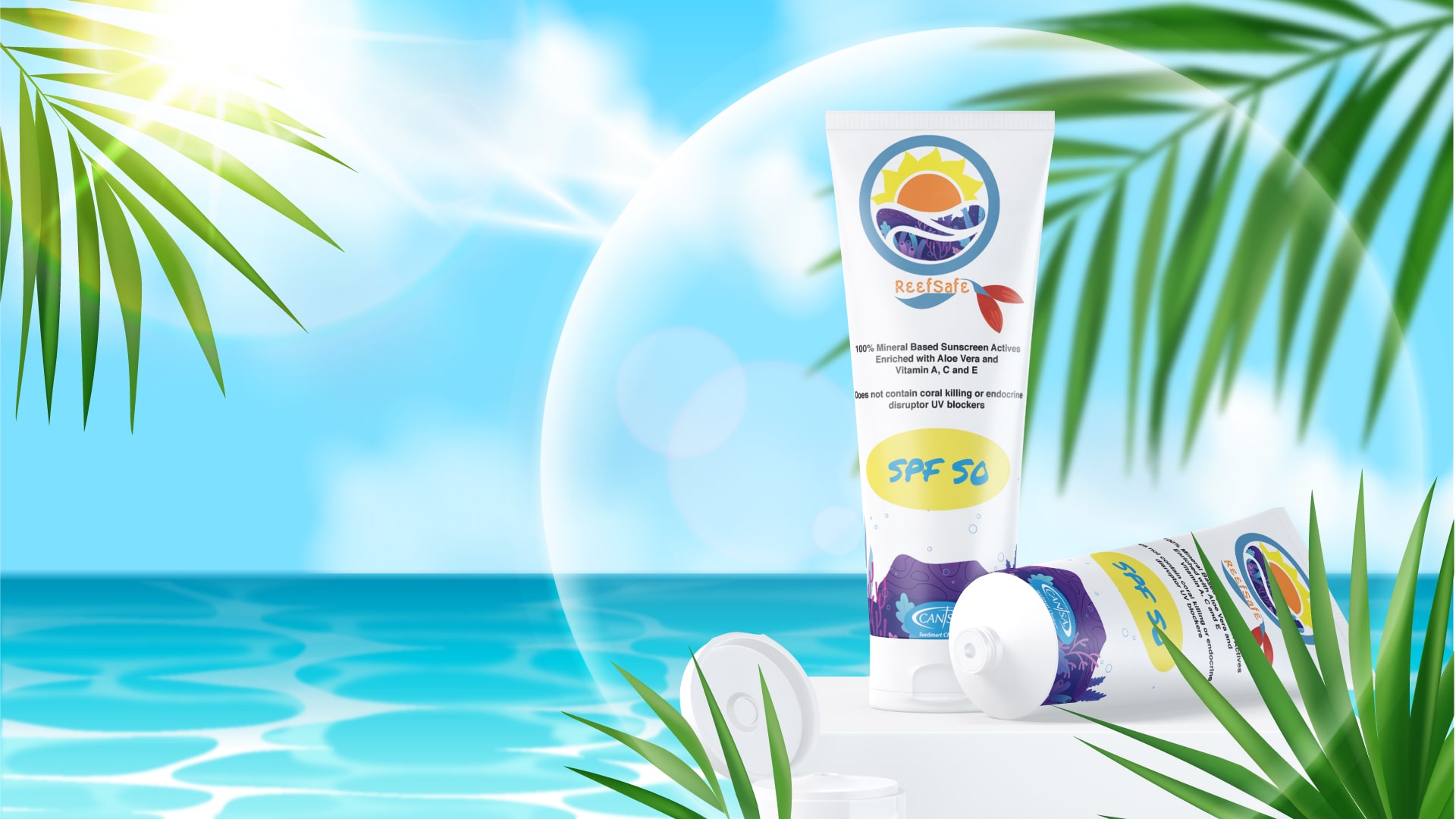 ReefSafe Mineral Sunscreen | 100% Biodegradable